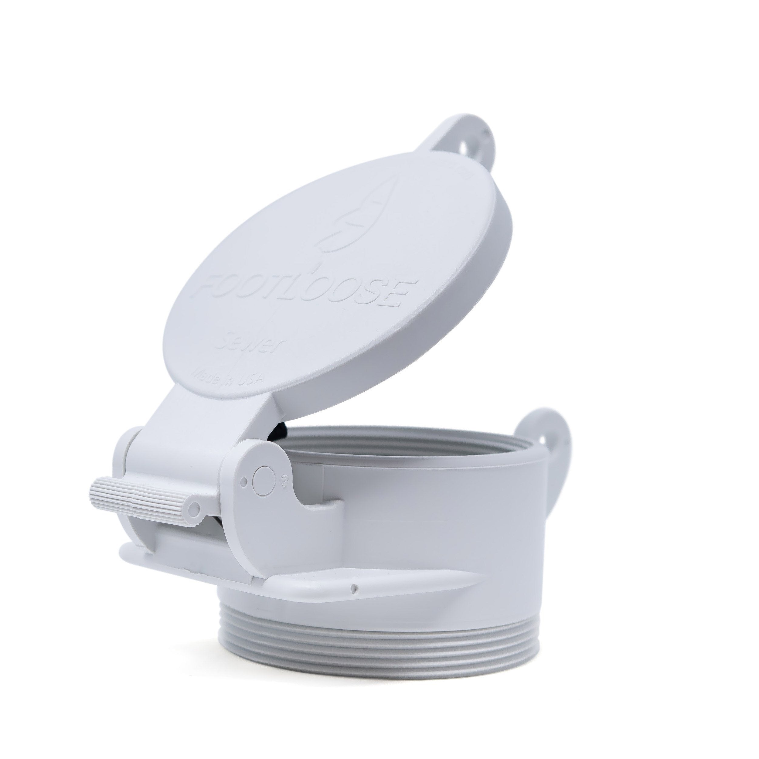 Enviro Design Products: FootLoose RV Site Sewer Cap, 4" White Male ...