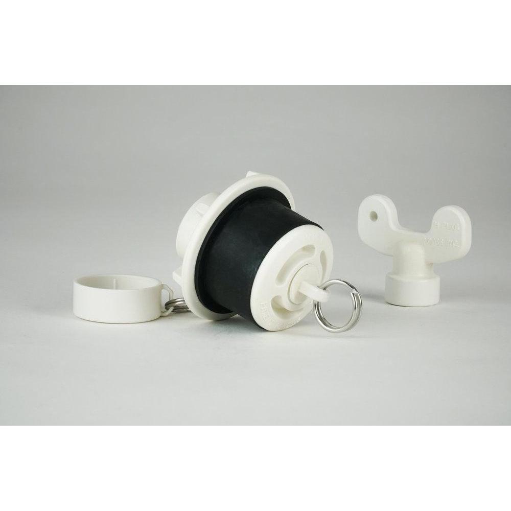 4" H-Plug Locking Monitoring Well Plug SCH 80 - Enviro Design Products